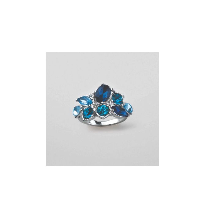 Blue Cluster Tonal Ring | Avon